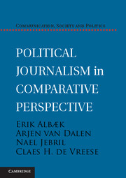 2018 International Journal of Press/Politics Book Award to “Political ...
